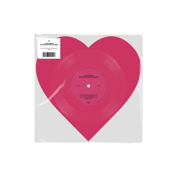 So Easy (To Fall In Love)/I've Seen It Heart Shaped 10" Single - Olivia ...